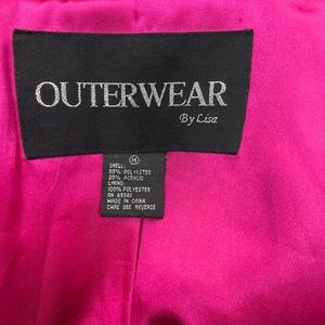 Outerwear by Lisa | Jackets & Coats | Hot Pink Faux Fur Coat M | Poshmark